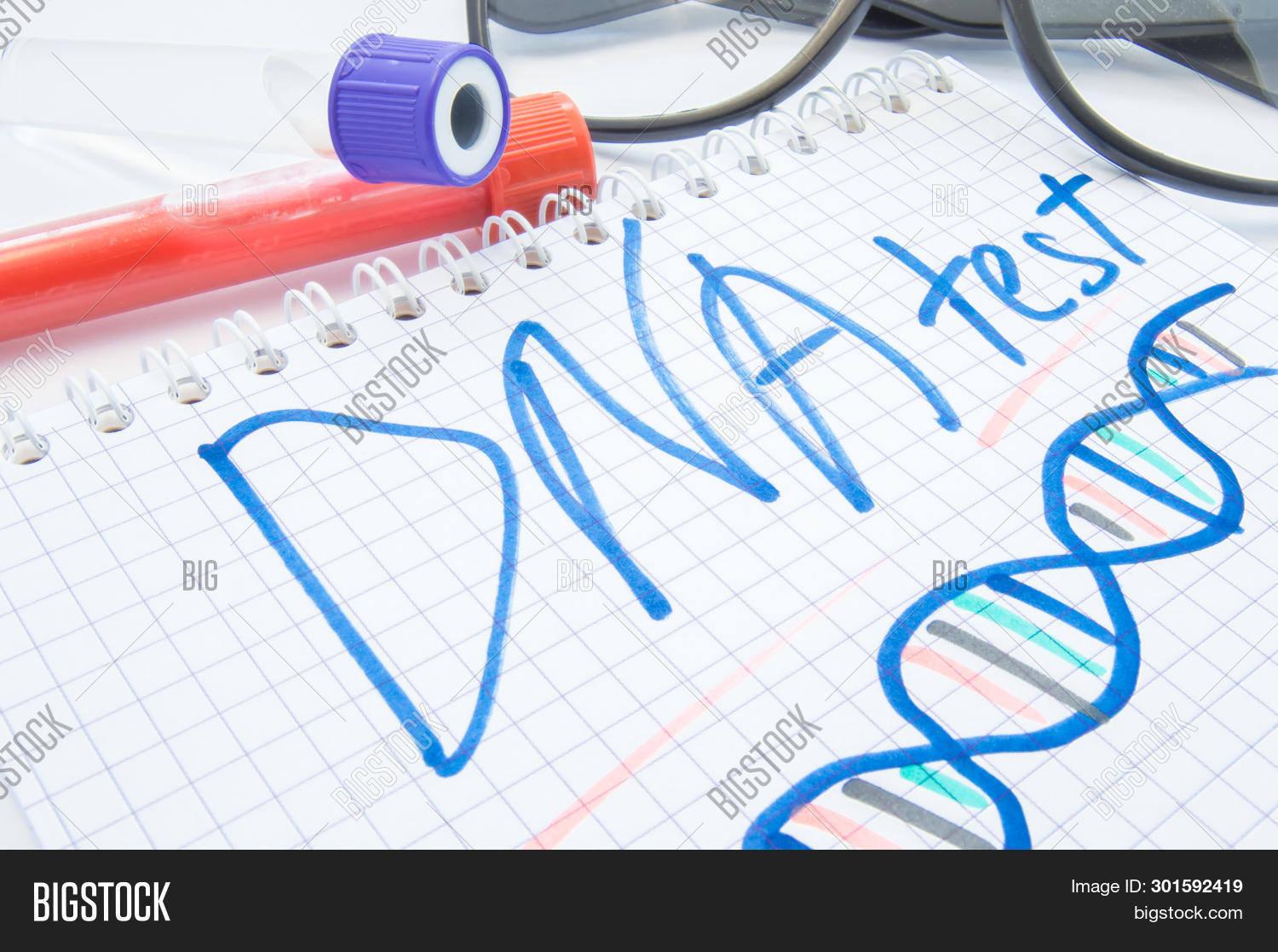 Note Labeled Dna Test Image & Photo (Free Trial) | Bigstock