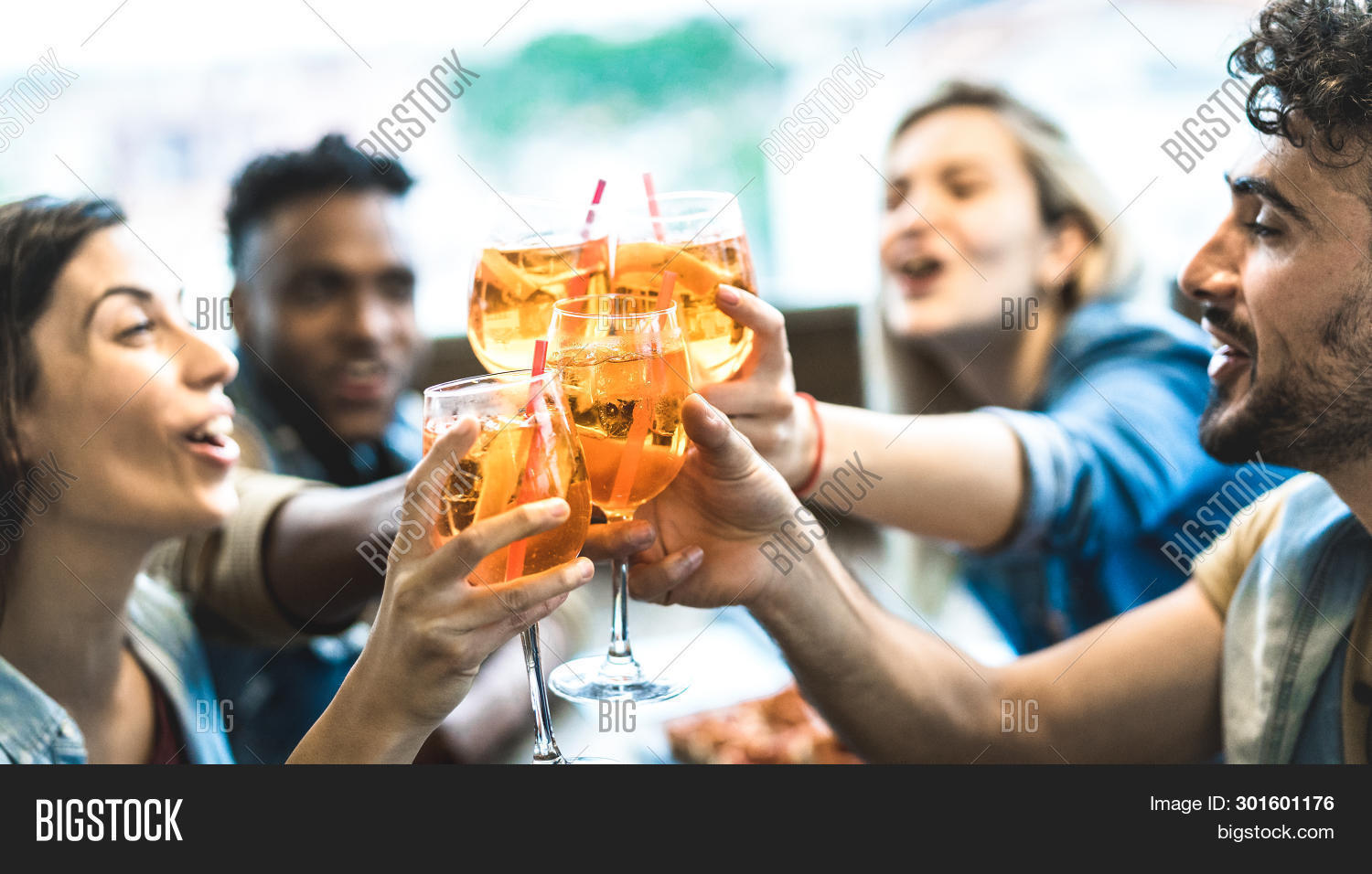 Friends Drinking Image & Photo (Free Trial) | Bigstock