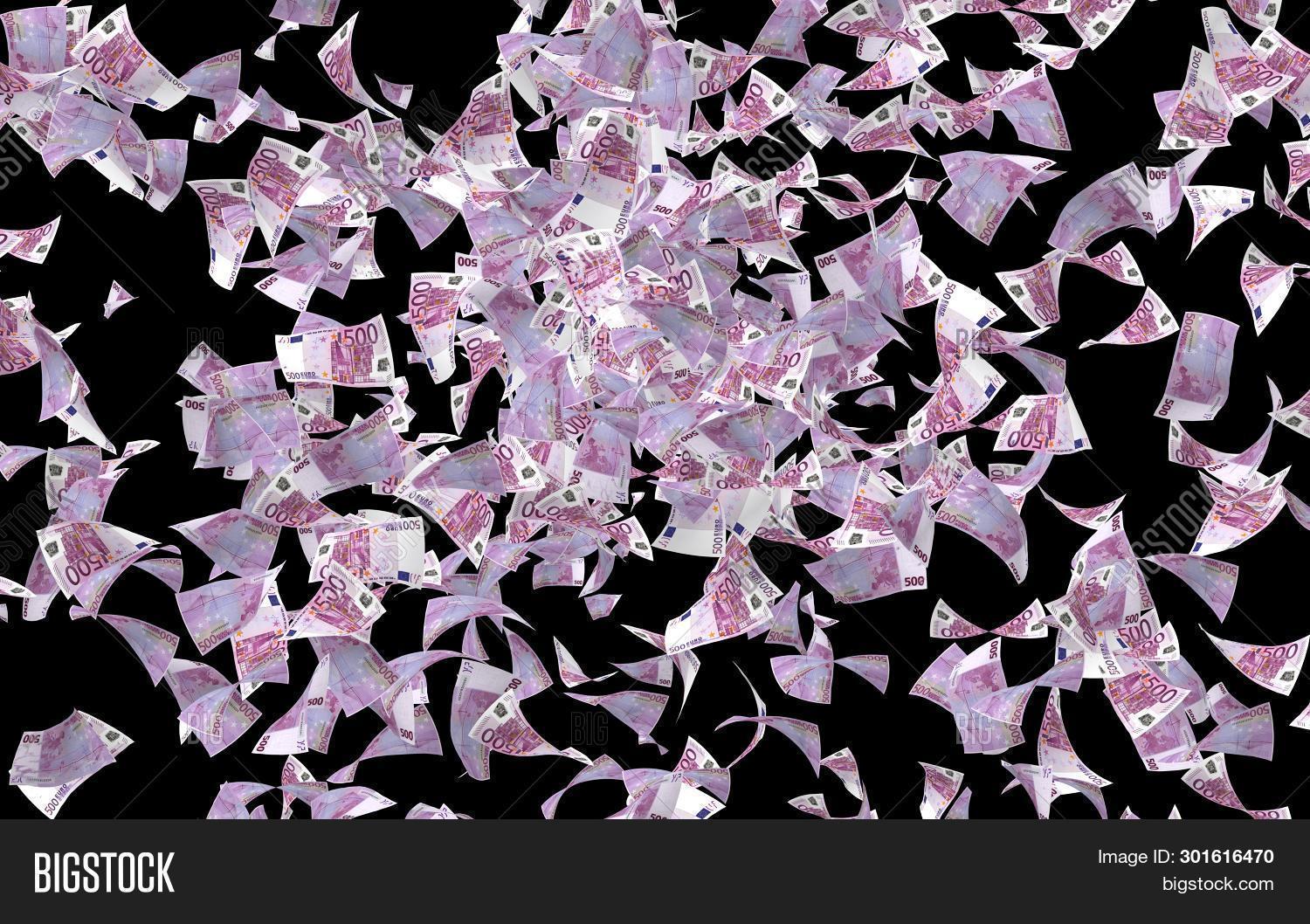 Flying Euro Banknotes Image & Photo (Free Trial) | Bigstock