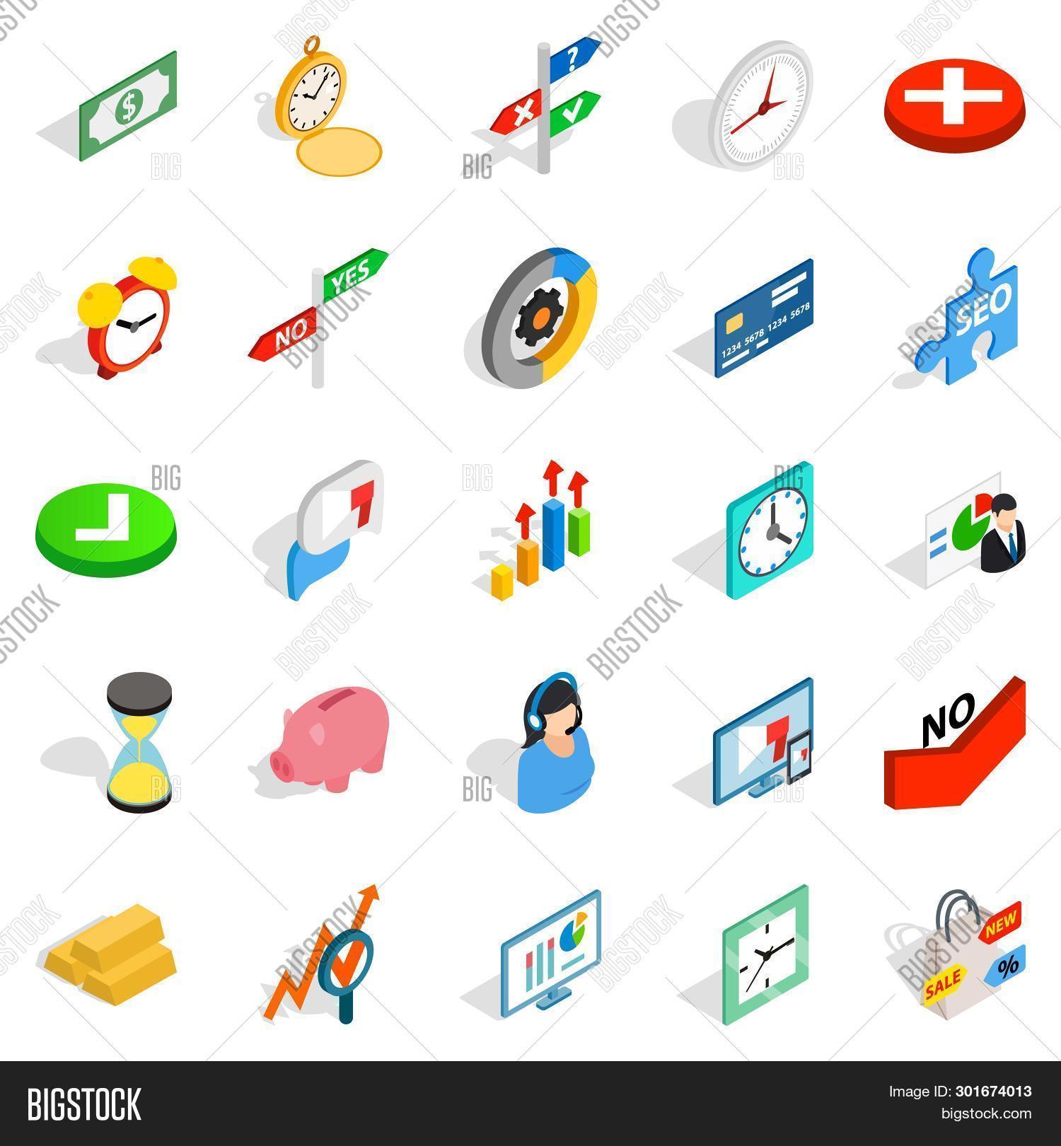 Swap Icons Set. Image & Photo (Free Trial) | Bigstock