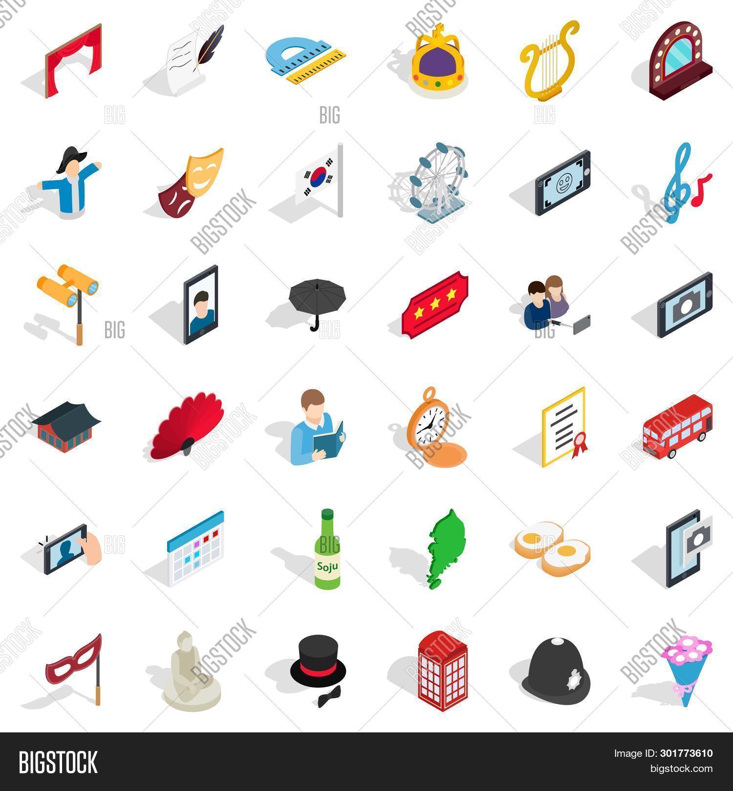 Etiquette Icons Set. Image & Photo (Free Trial) | Bigstock