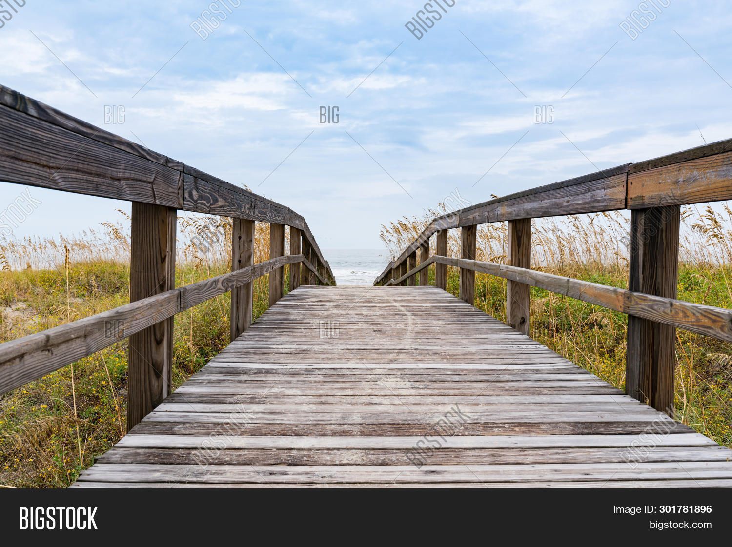 Boardwalk Over Sand Image & Photo (Free Trial) | Bigstock
