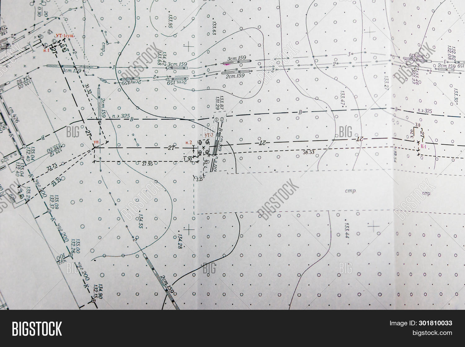 Topographic Terrain Image & Photo (Free Trial) | Bigstock