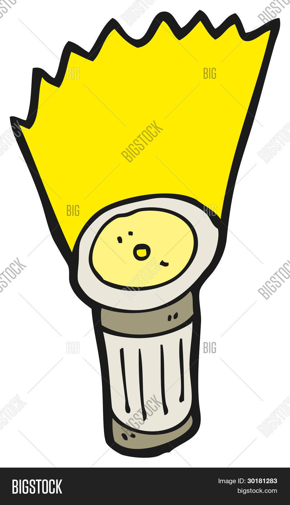 Cartoon Torch (raster Image & Photo (Free Trial) | Bigstock