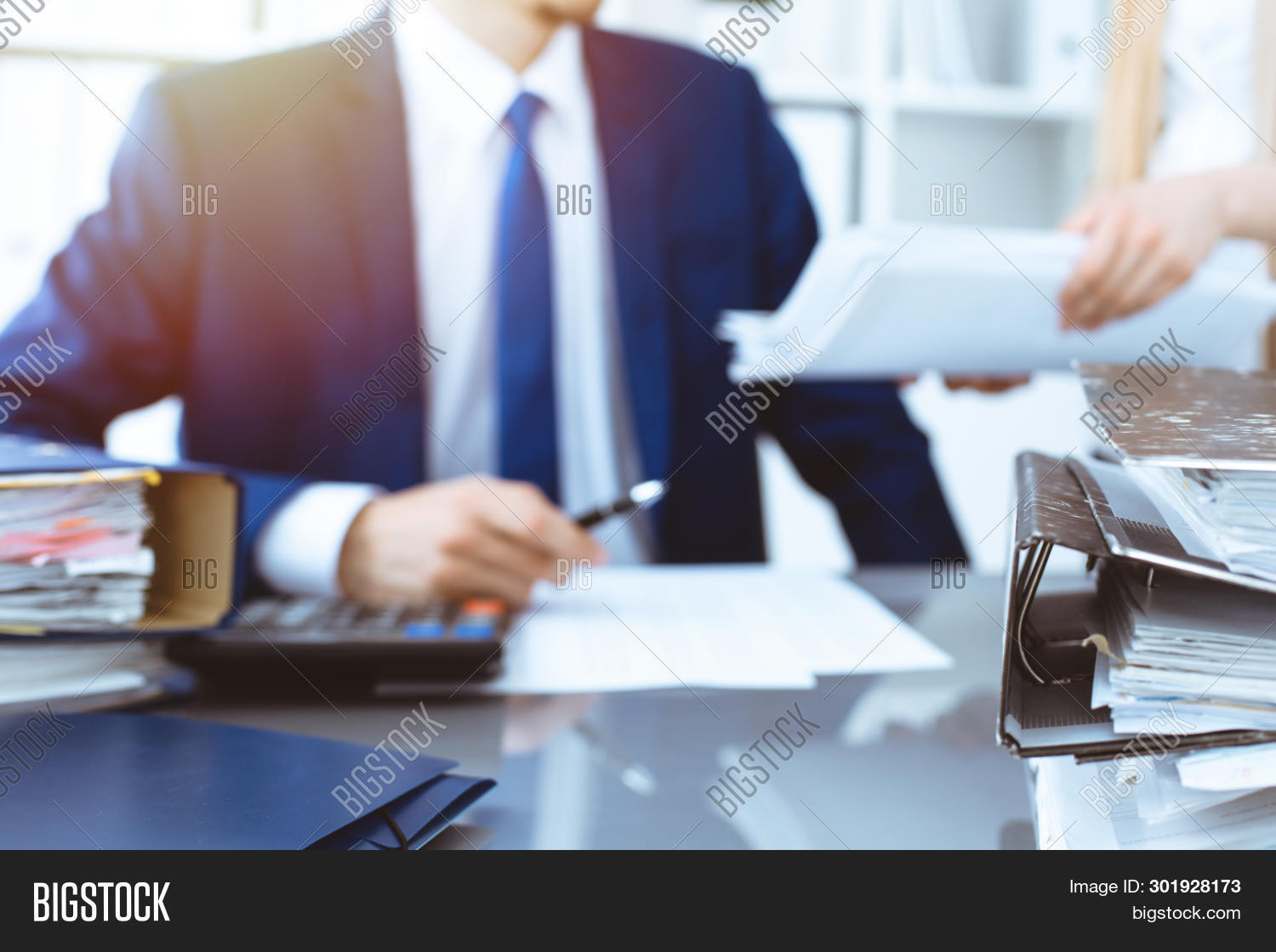 Binders Papers Waiting Image & Photo (Free Trial) | Bigstock