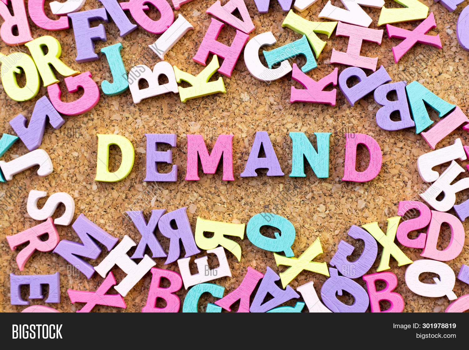 Color Alphabet Word Image & Photo (Free Trial) | Bigstock