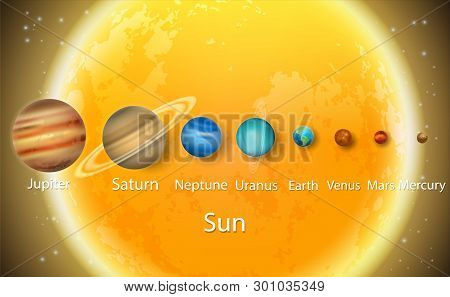 Solar System Planets Vector & Photo (Free Trial) | Bigstock