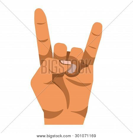 Rock Roll Gesture Hand Image & Photo (Free Trial) | Bigstock