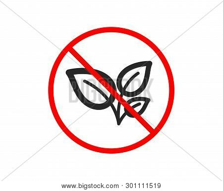 No Stop. Leaves Icon Vector & Photo (Free Trial) | Bigstock