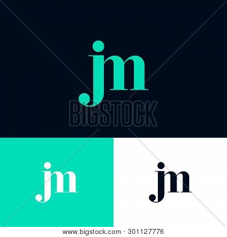 J M Monogram. J, M Vector & Photo (Free Trial) | Bigstock