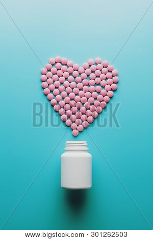 Pink B12 Pills Shape Image & Photo (Free Trial) | Bigstock