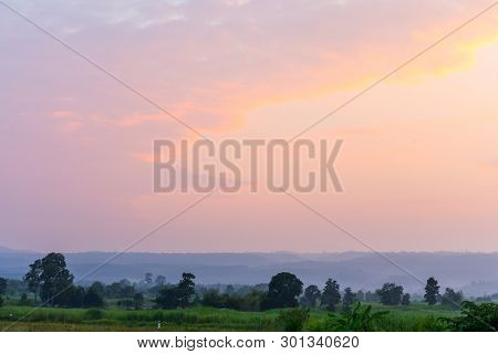 Gold Blue Sunset Sky Image & Photo (Free Trial) | Bigstock