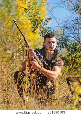 Hunter Rifle Ready Image & Photo (Free Trial) | Bigstock