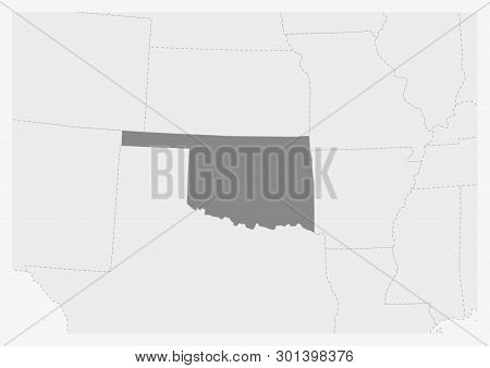 Map Usa Highlighted Vector & Photo (Free Trial) | Bigstock