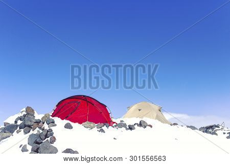 Base Camp Under Mount Image & Photo (Free Trial) | Bigstock