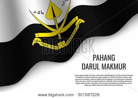 Waving Flag Pahang Vector & Photo (Free Trial) | Bigstock