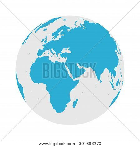 Globe Icon - Round Vector & Photo (Free Trial) | Bigstock
