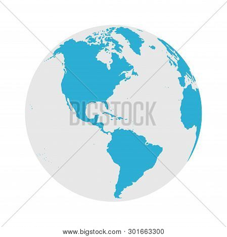 Globe Icon - Round Vector & Photo (Free Trial) | Bigstock