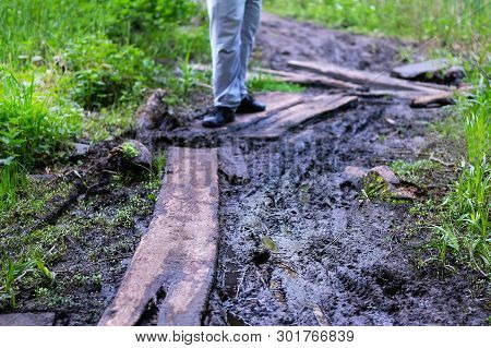 Road Grooves Filled Image & Photo (Free Trial) | Bigstock