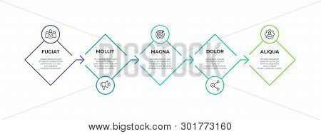 Step Line Infographic Vector & Photo (Free Trial) | Bigstock