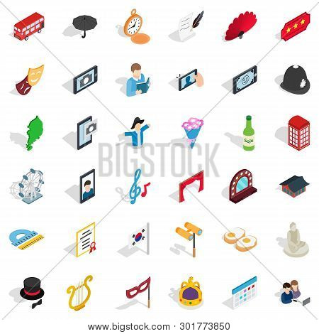 Parade Icons Set. Image & Photo (Free Trial) | Bigstock
