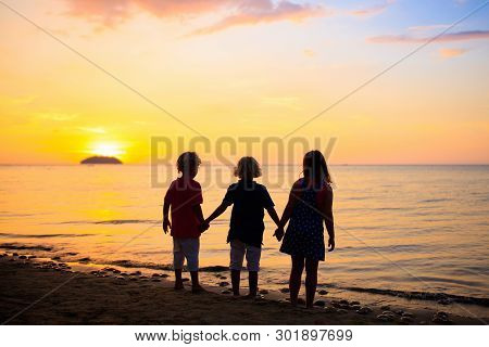 Child Playing On Ocean Image & Photo (Free Trial) | Bigstock
