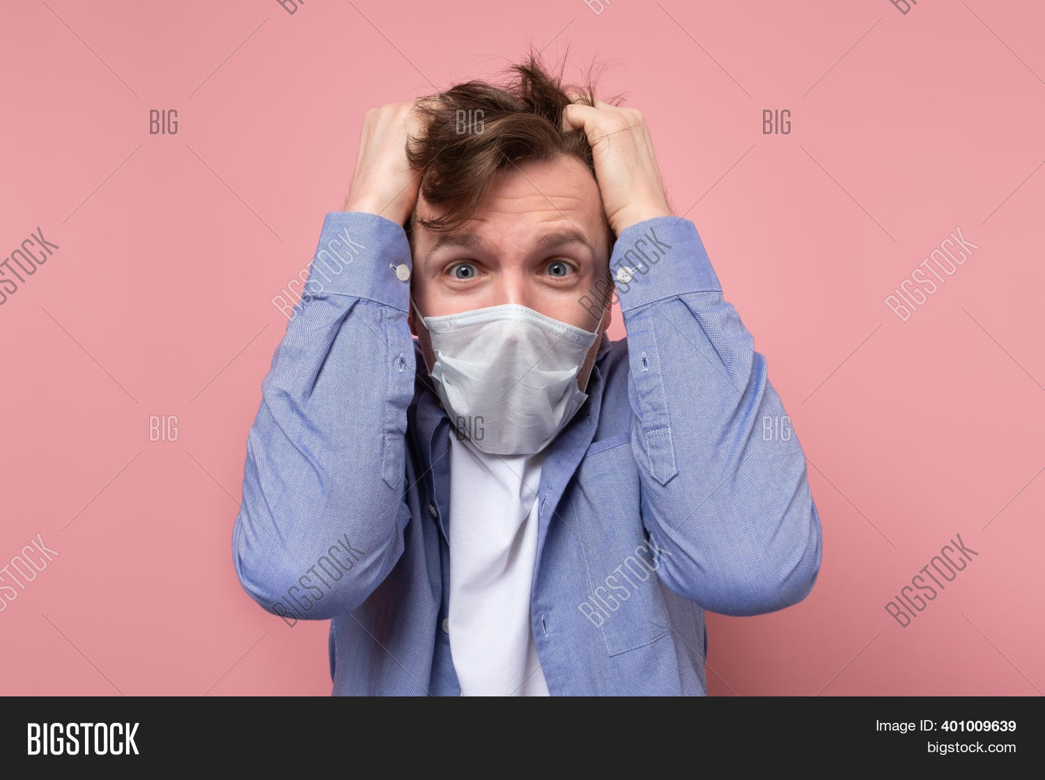 Frightened Young Man Image & Photo (Free Trial) | Bigstock