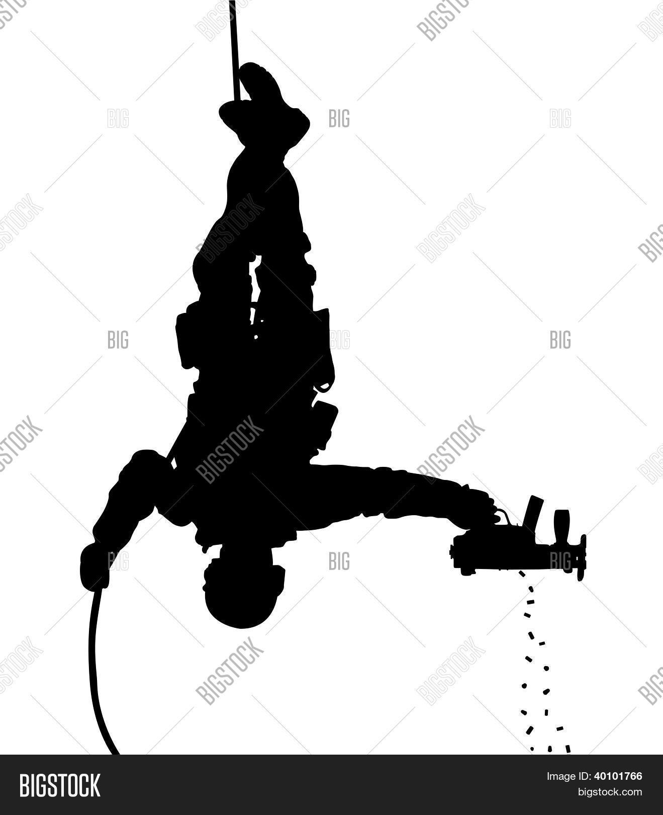 SWAT Soldier Shooting Vector & Photo (Free Trial) | Bigstock