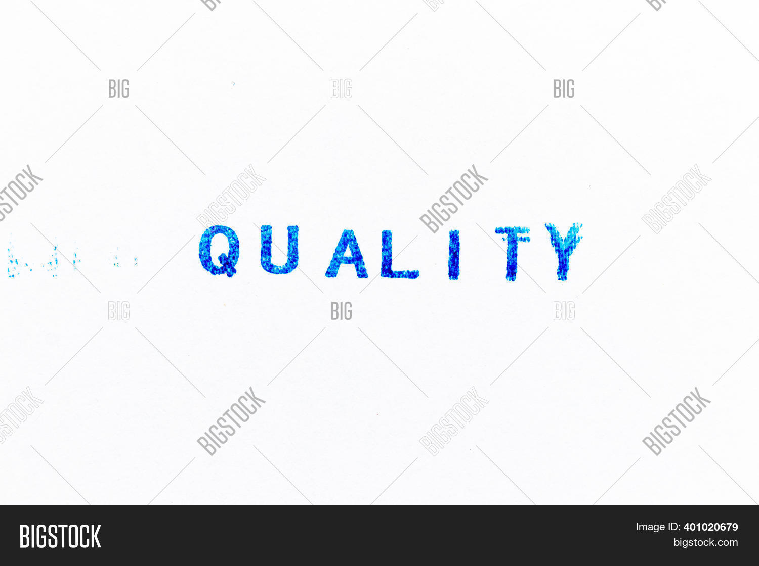 Blue Color Ink Rubber Image & Photo (Free Trial) | Bigstock
