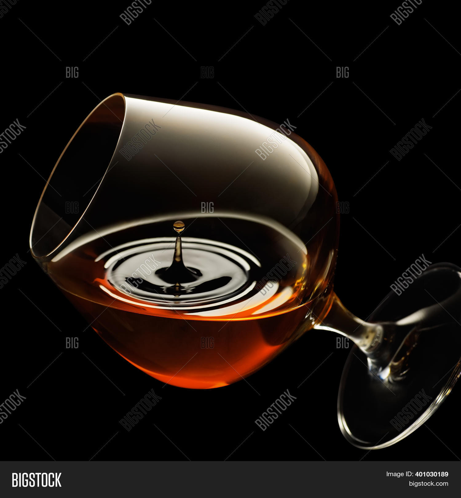 Falling Glass Cognac Image & Photo (Free Trial) | Bigstock