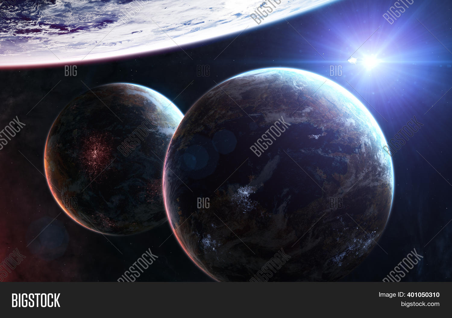 Inhabited Deep Space Image & Photo (Free Trial) | Bigstock