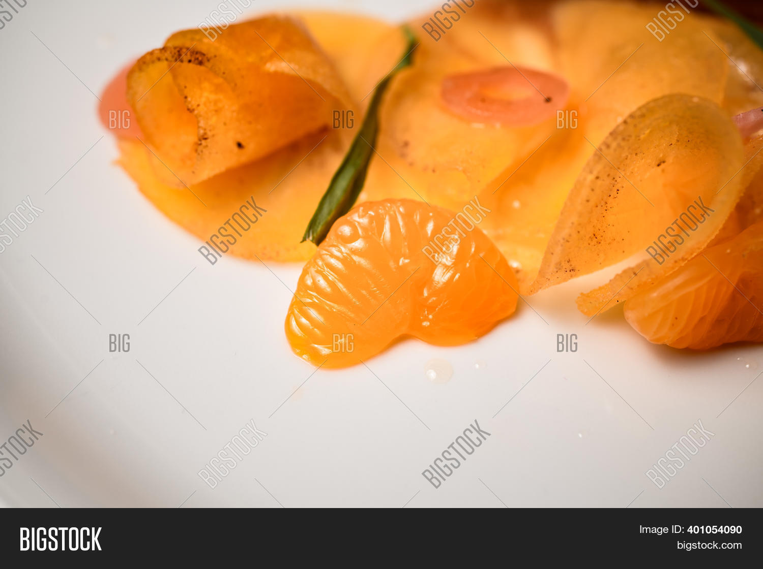 Close- Tangerine Slice Image & Photo (Free Trial) | Bigstock