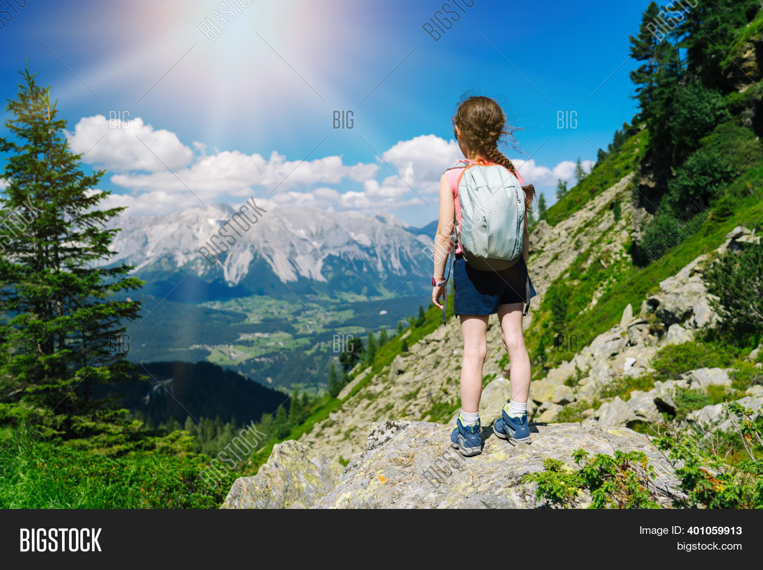 Children Hiking On Image & Photo (Free Trial) | Bigstock