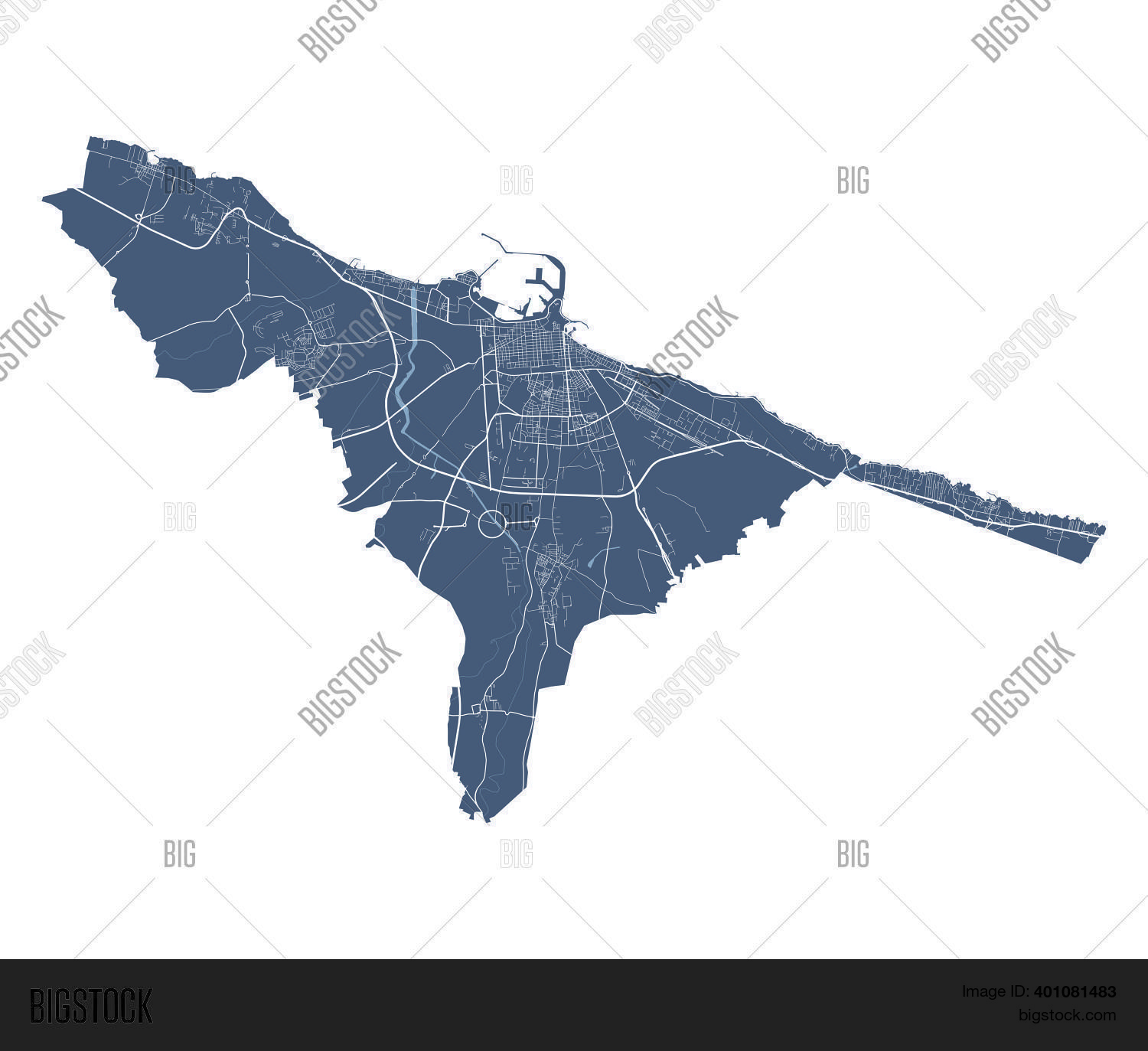 Bari Map. Detailed Vector & Photo (Free Trial) | Bigstock