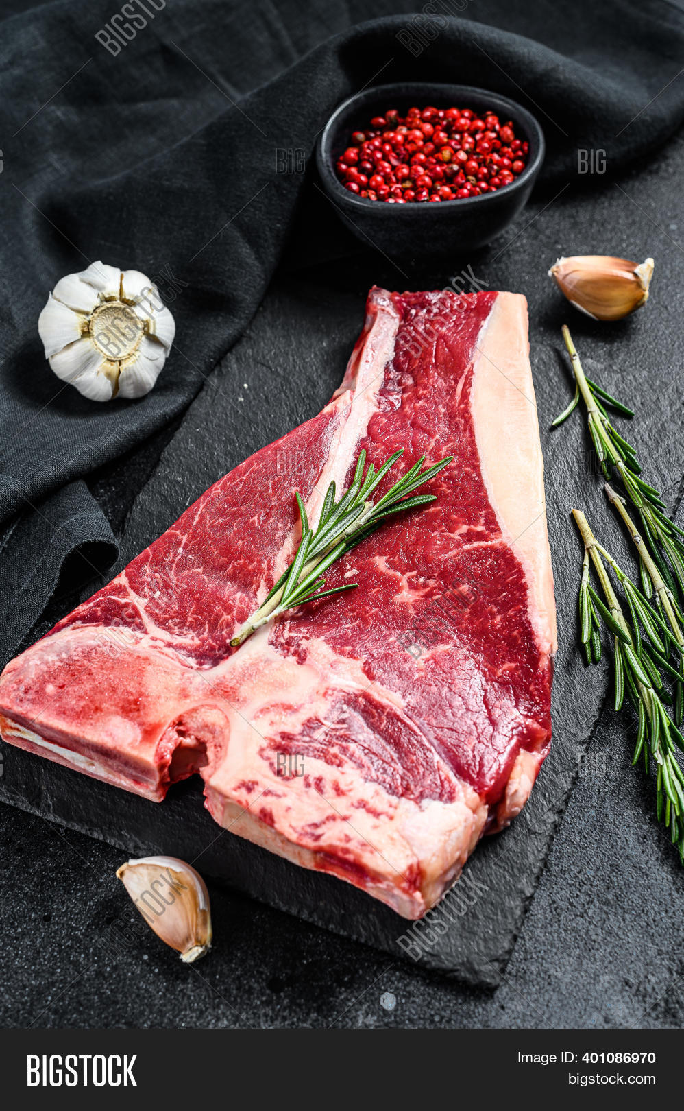 Raw Fresh Meat T-bone Image & Photo (Free Trial) | Bigstock