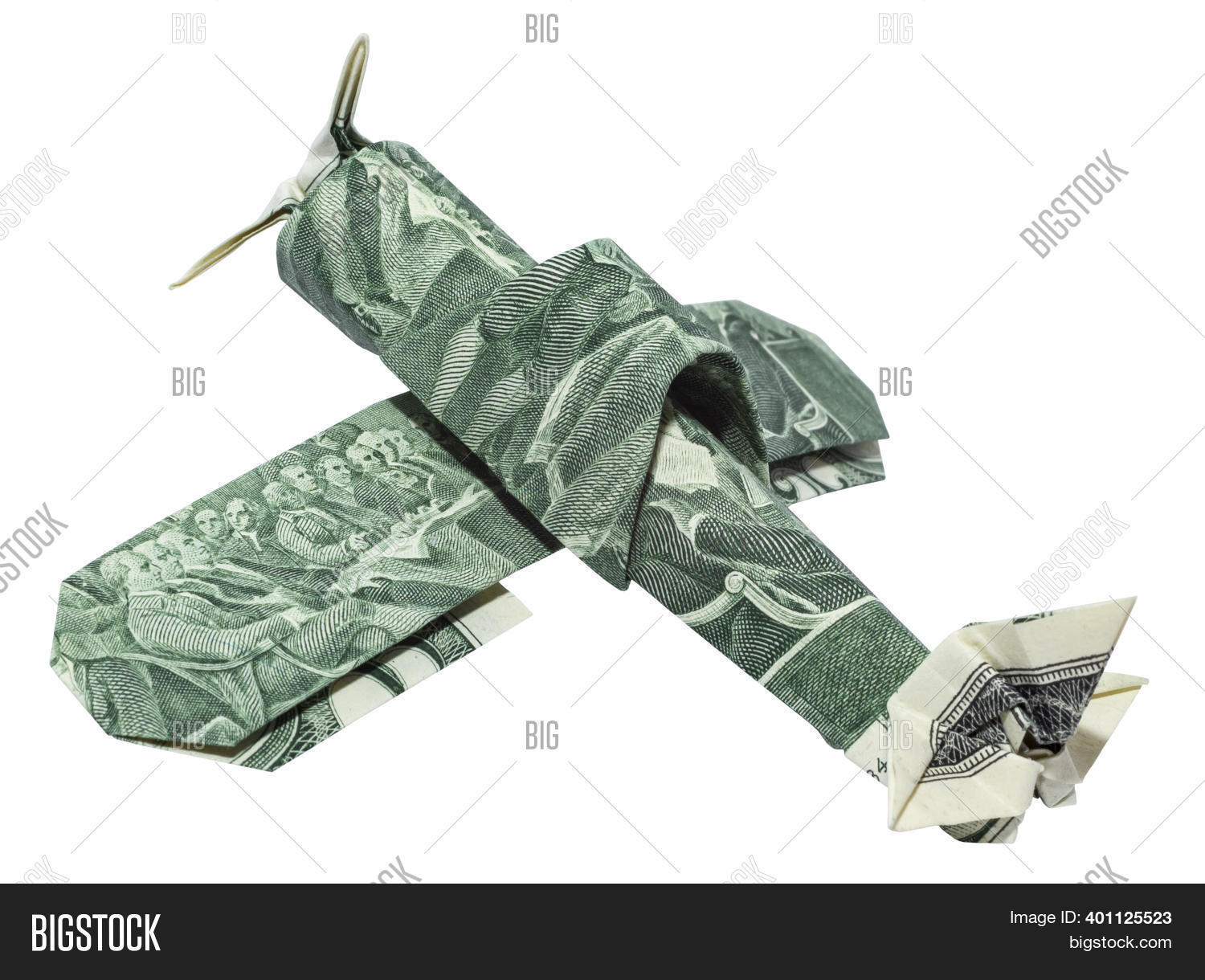 Money Origami Single Image & Photo (Free Trial) | Bigstock