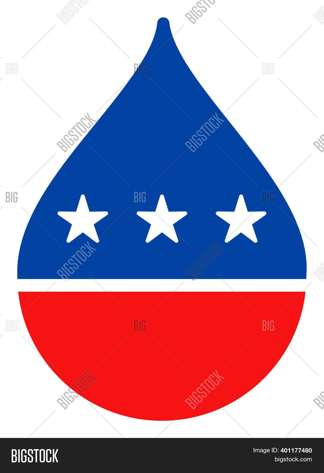 Oil Drop Icon Blue Red Image & Photo (Free Trial) | Bigstock