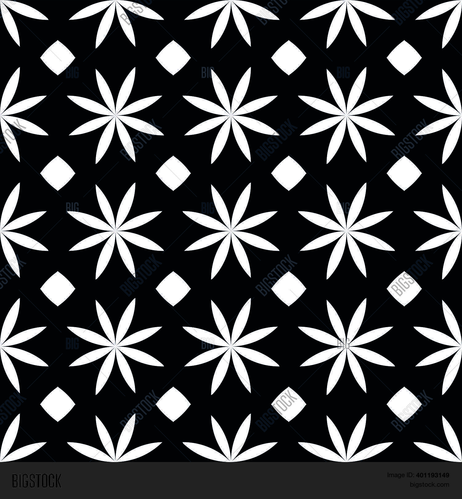 Stylish Pattern Black Vector & Photo (Free Trial) | Bigstock