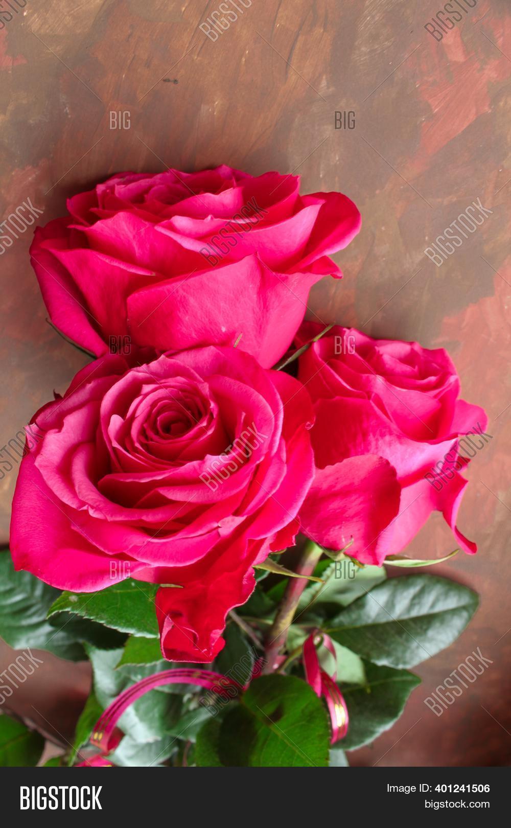 Three Large Crimson Image & Photo (Free Trial) | Bigstock