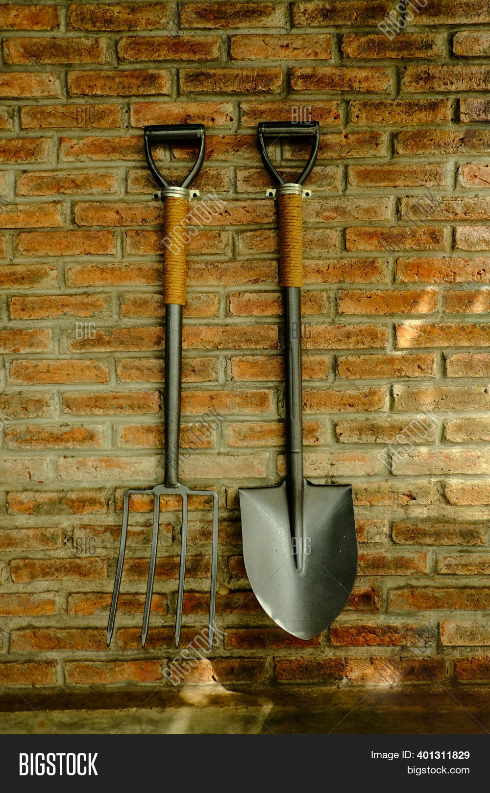 Shovel Pitchfork Hang Image & Photo (Free Trial) | Bigstock