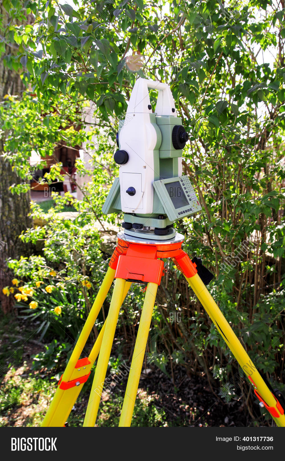 Total Station. Survey Image & Photo (Free Trial) | Bigstock