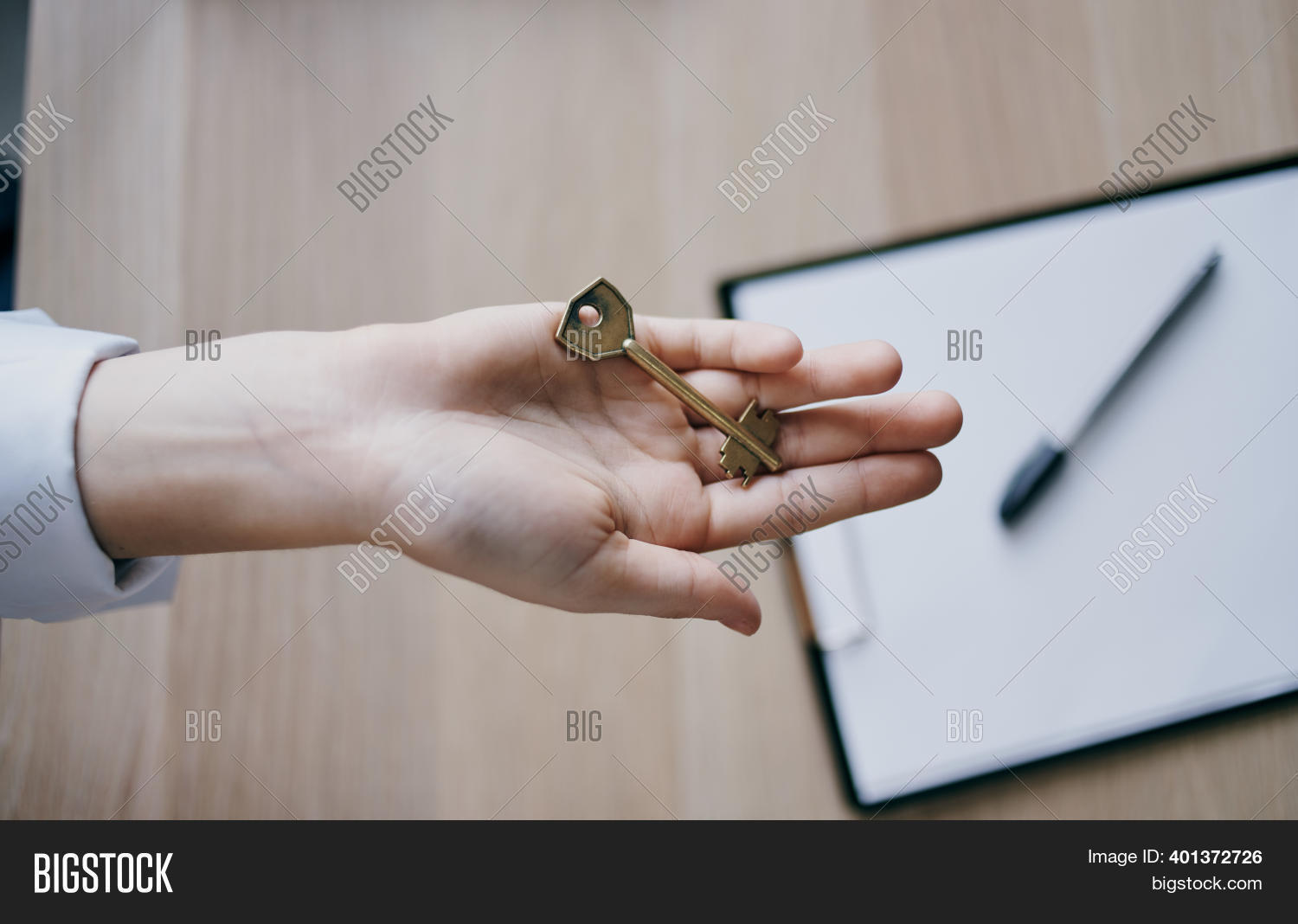 Handing Key Hand Hand Image & Photo (Free Trial) | Bigstock
