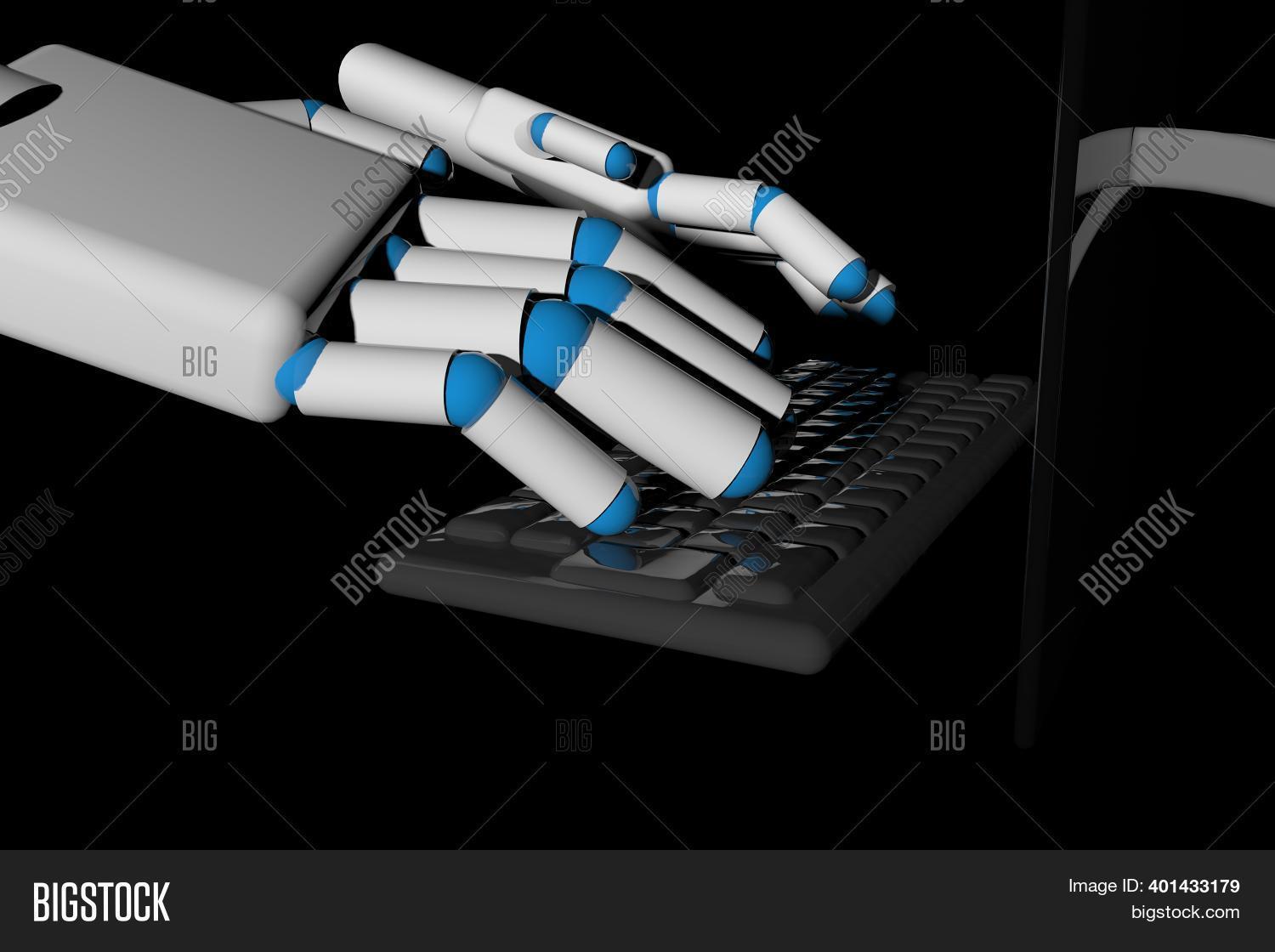 Robotic Hands Working Image & Photo (Free Trial) | Bigstock