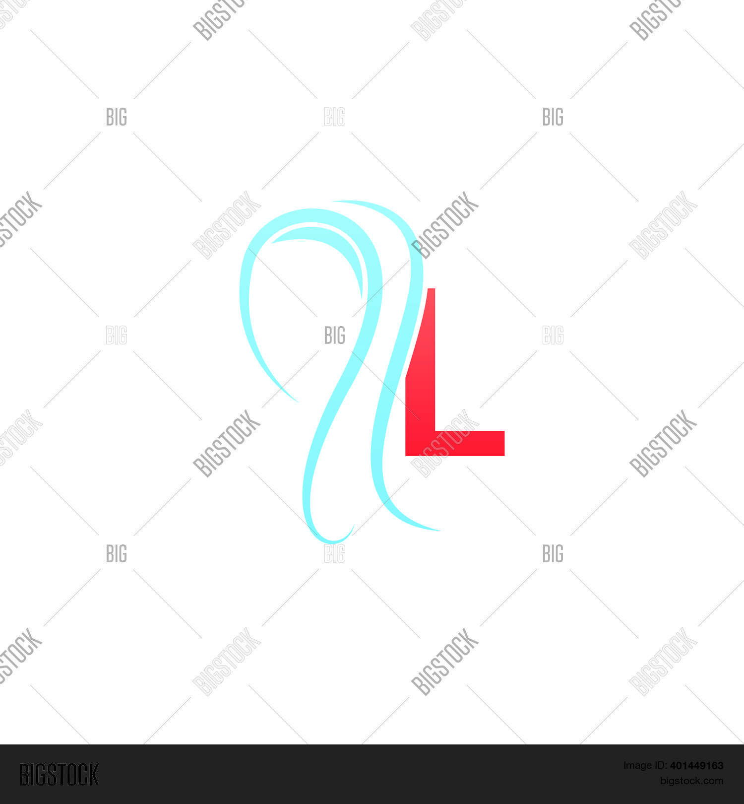 Letter L Icon Logo Vector & Photo (Free Trial) | Bigstock