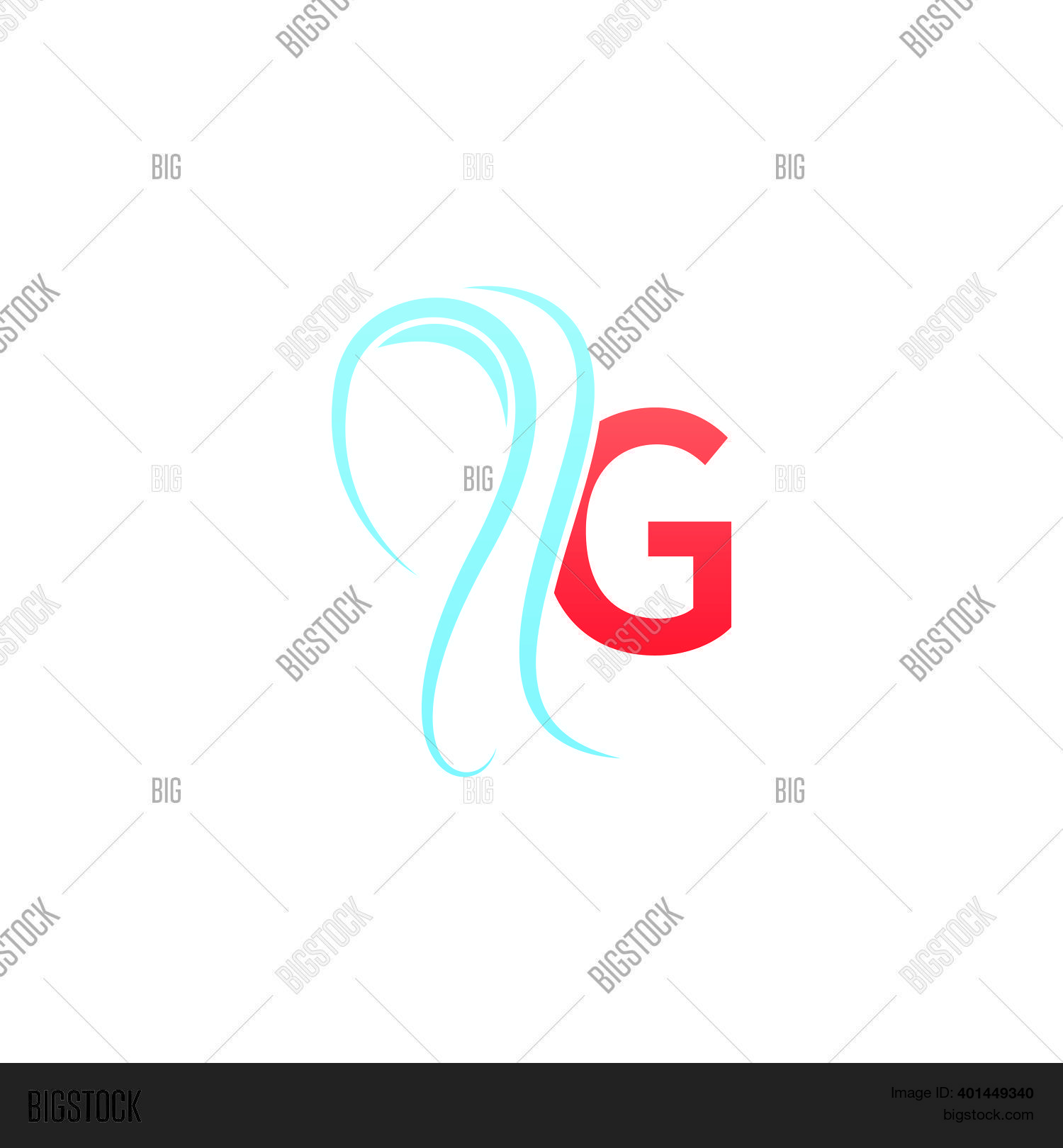 Letter G Icon Logo Vector & Photo (Free Trial) | Bigstock