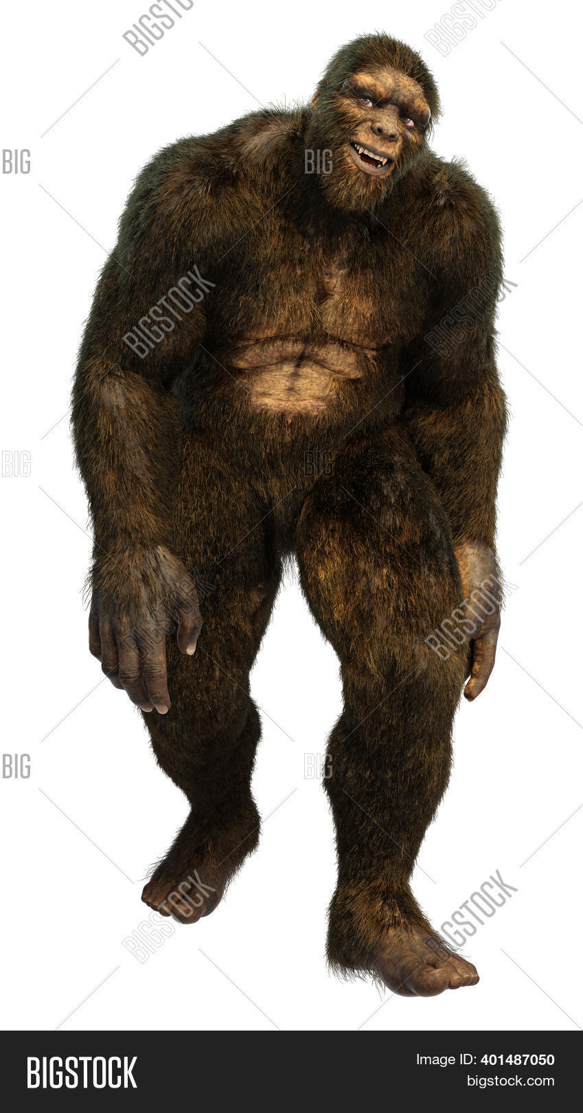 3D Rendering Sasquatch Image & Photo (Free Trial) | Bigstock
