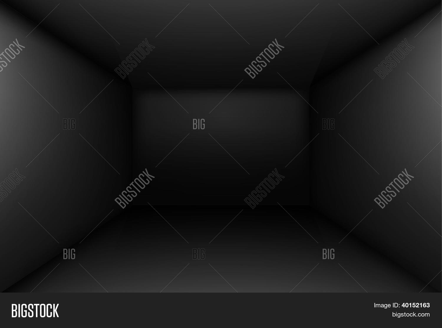 Black Empty Room Vector & Photo (Free Trial) | Bigstock