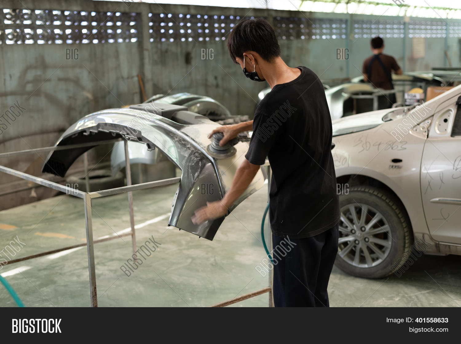 Checking Car Body Work Image & Photo (Free Trial) | Bigstock