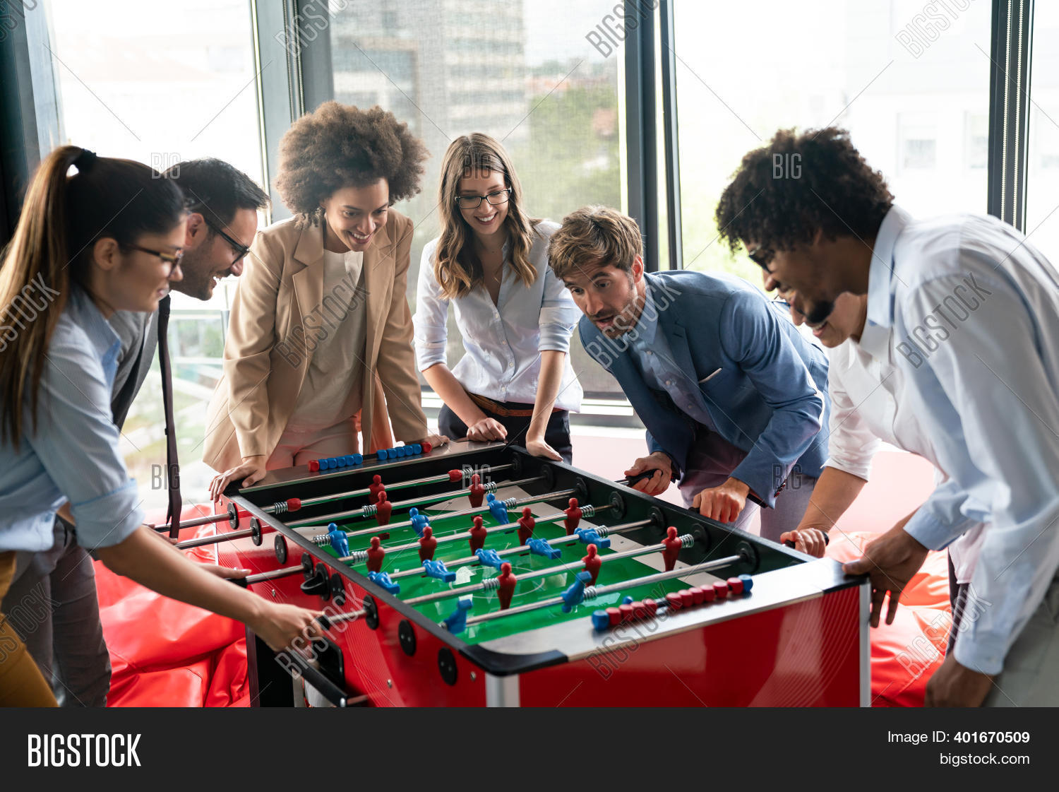 Employees Playing Image & Photo (Free Trial) | Bigstock