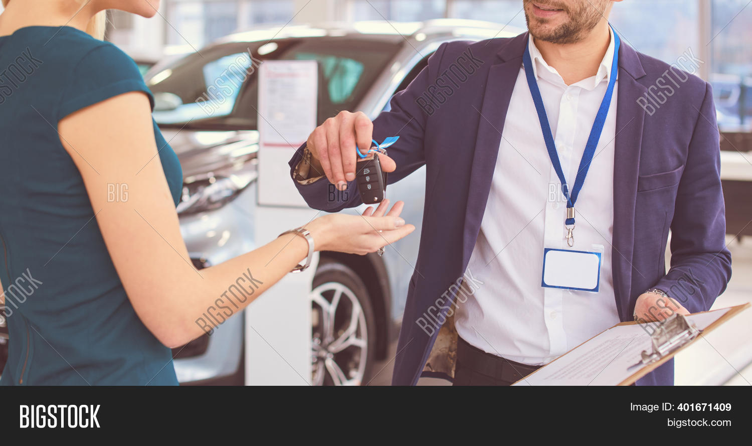 Car Salesman Sells Car Image & Photo (Free Trial) | Bigstock